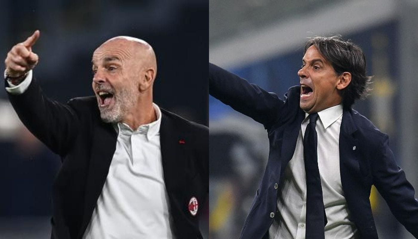 Milan-Inter le dichiarazioni dei 2 allenatori